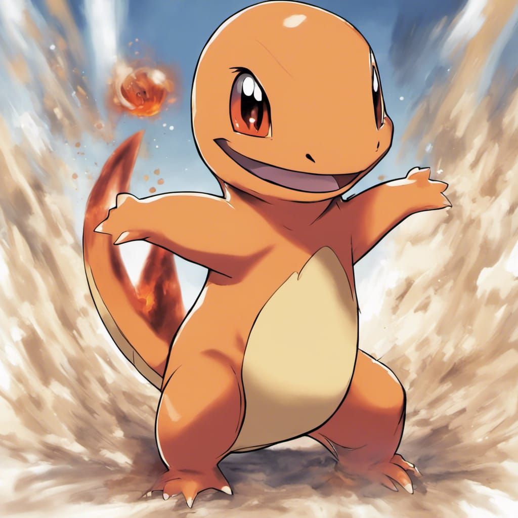 Charmander - AI Generated Artwork - NightCafe Creator