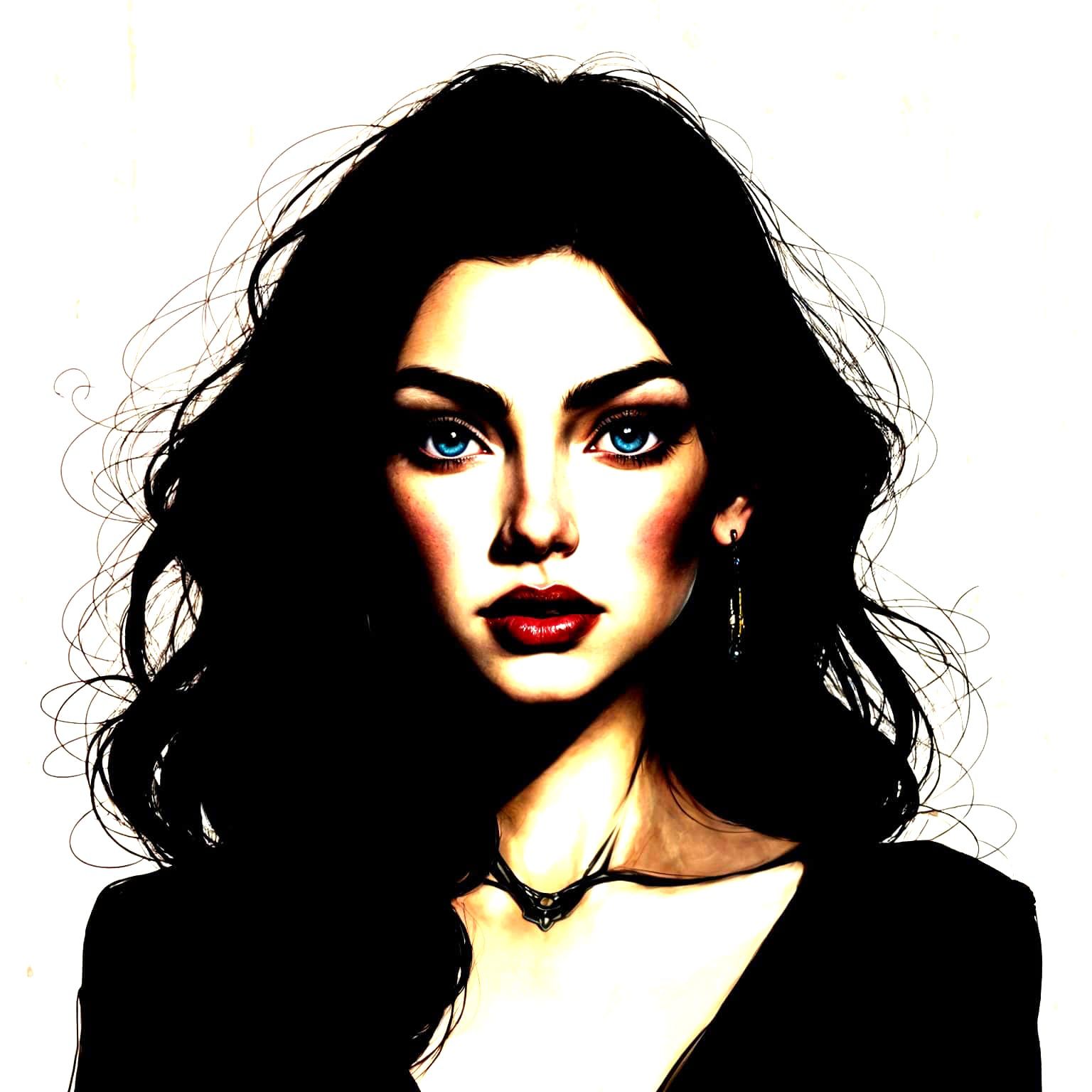 Face Positive - Hyperrealistic Portrait of Woman with Volumi...