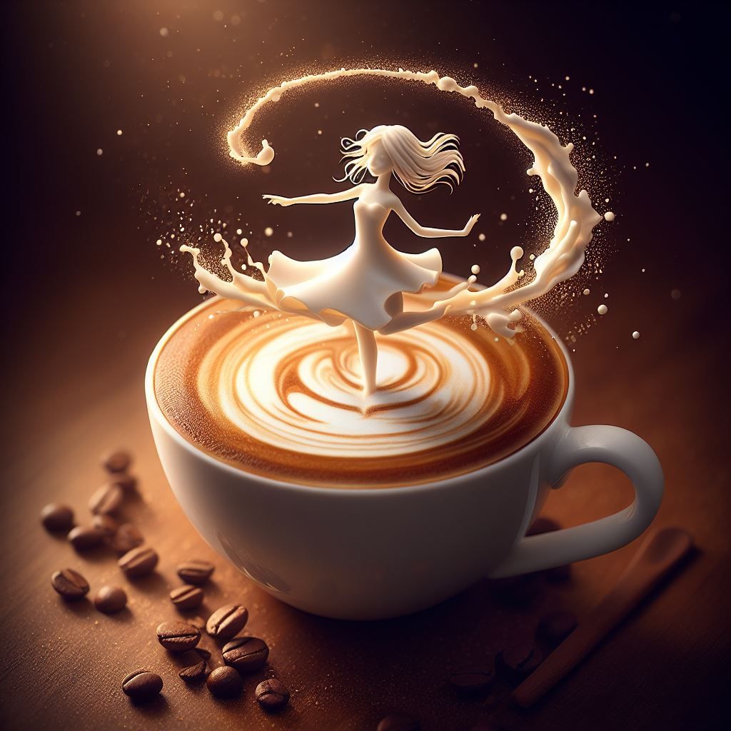 Coffee Dancer - AI Generated Artwork - NightCafe Creator