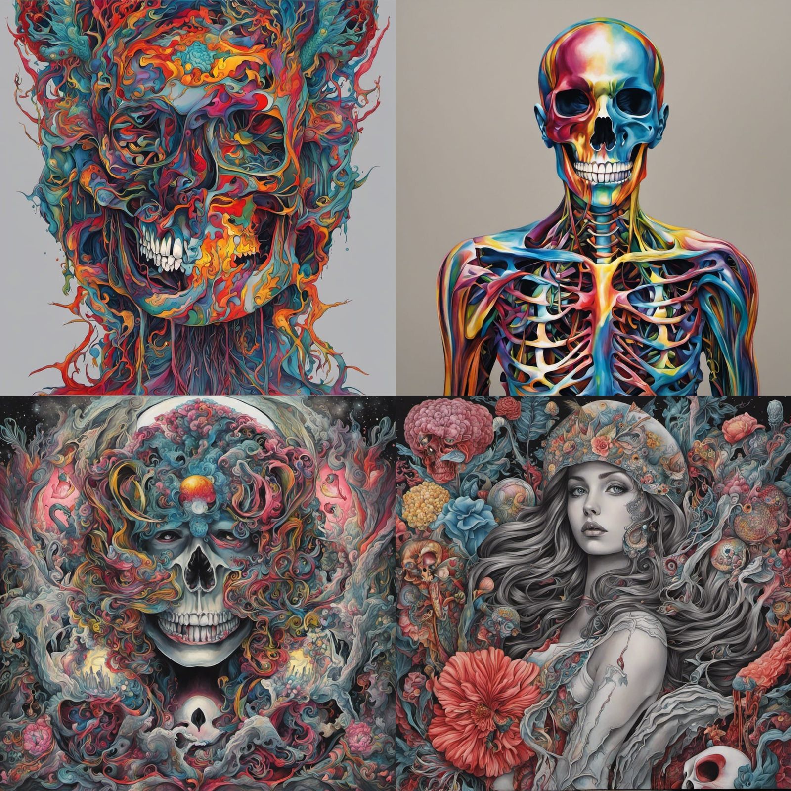 by artist "Gray's Anatomy on acid" - AI Generated Artwork - NightCafe ...