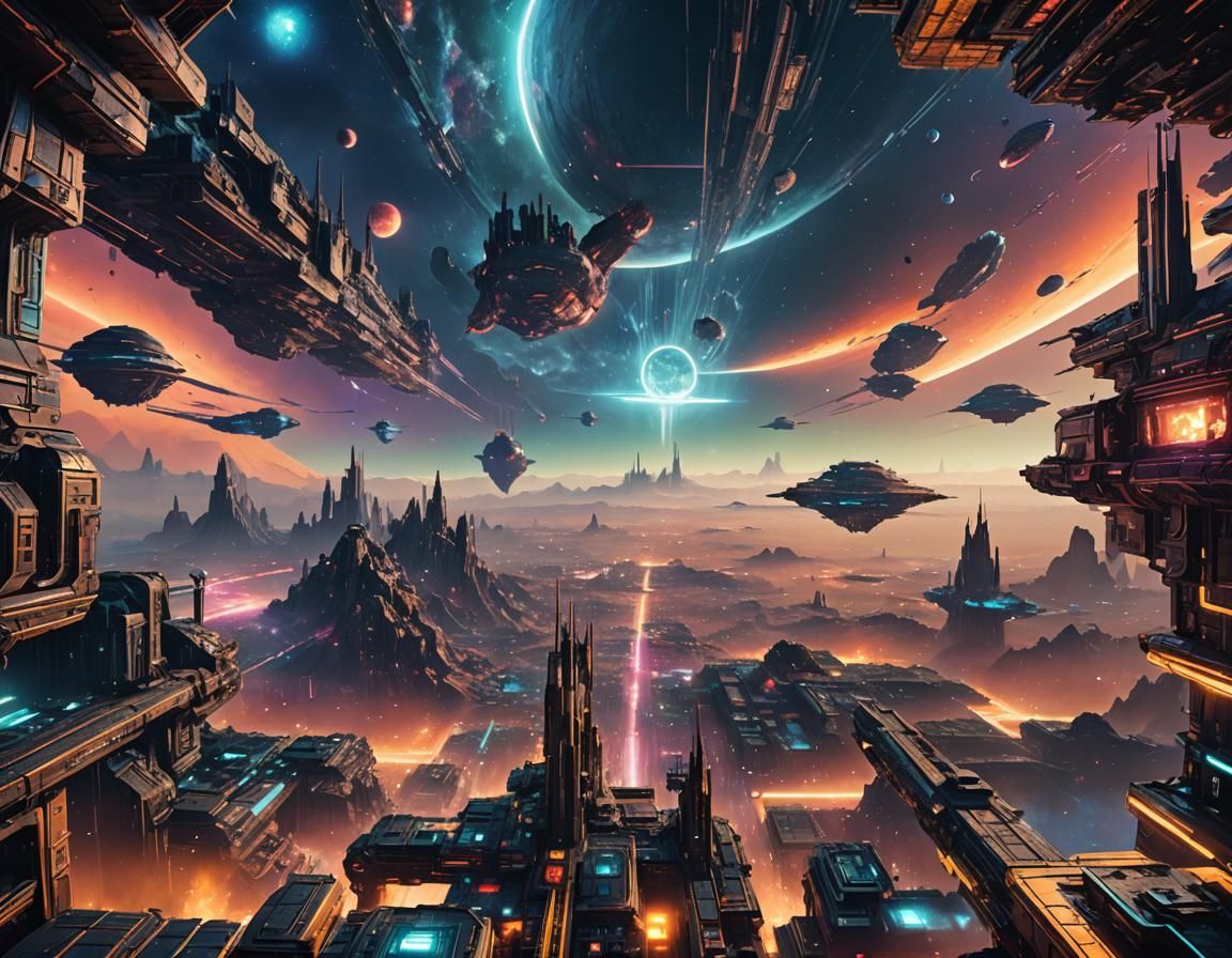 Earth 2500 - AI Generated Artwork - NightCafe Creator