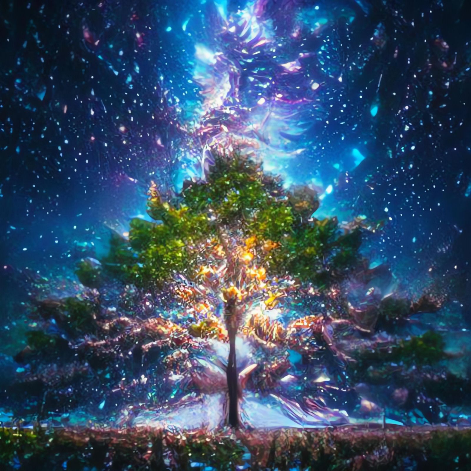 Artistic tree - evolved from Coherent - AI Generated Artwork ...