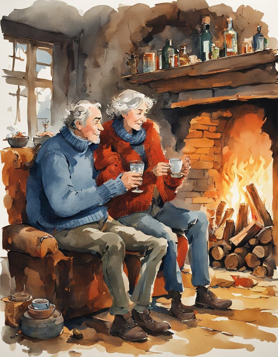 Staying warm together and welcoming in the New Year
