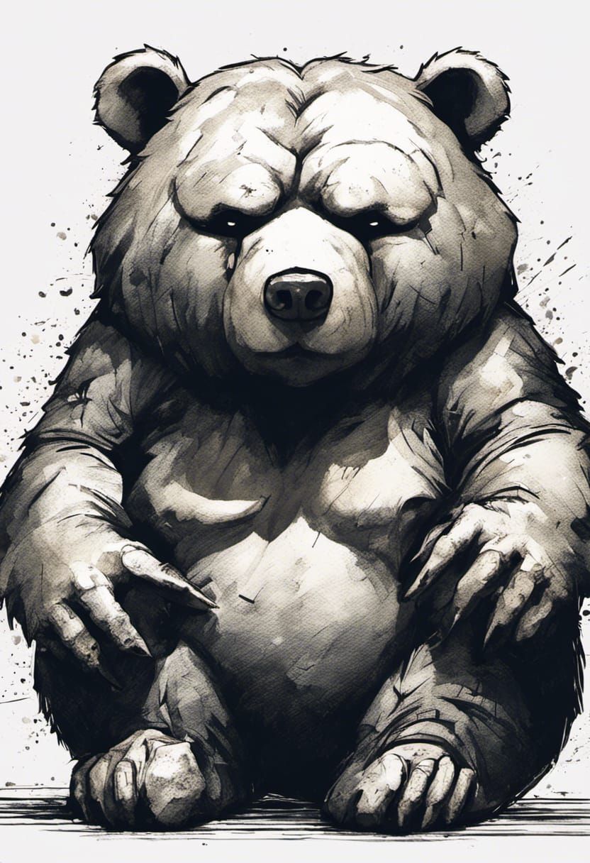 Rocky Bear - AI Generated Artwork - NightCafe Creator