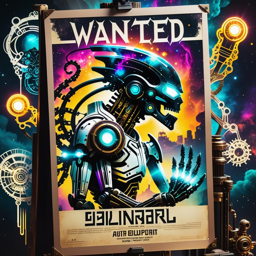 Wanted: Nebula predator - AI Generated Artwork - NightCafe Creator
