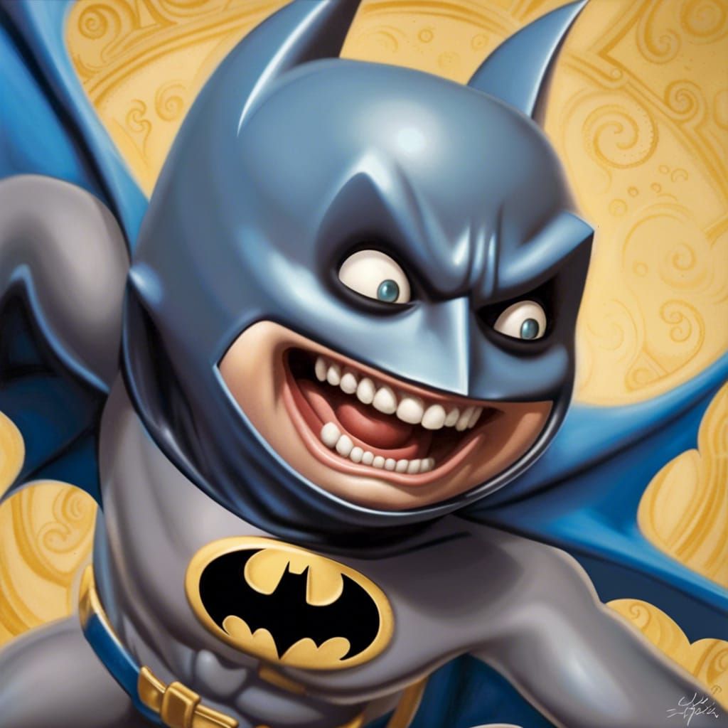 BATTY-MAN - AI Generated Artwork - NightCafe Creator