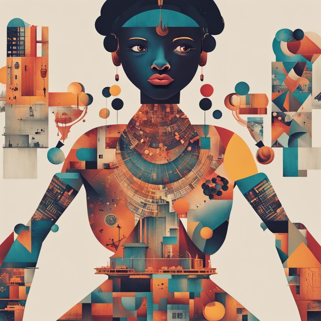 " craft an avant-garde masterpiece by seamlessly blending unexpected ...