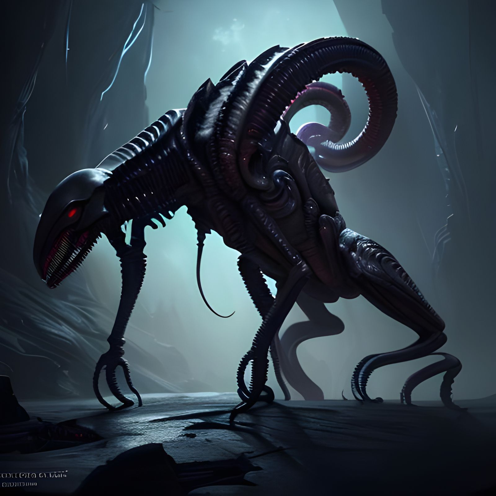 xenomorph - AI Generated Artwork - NightCafe Creator