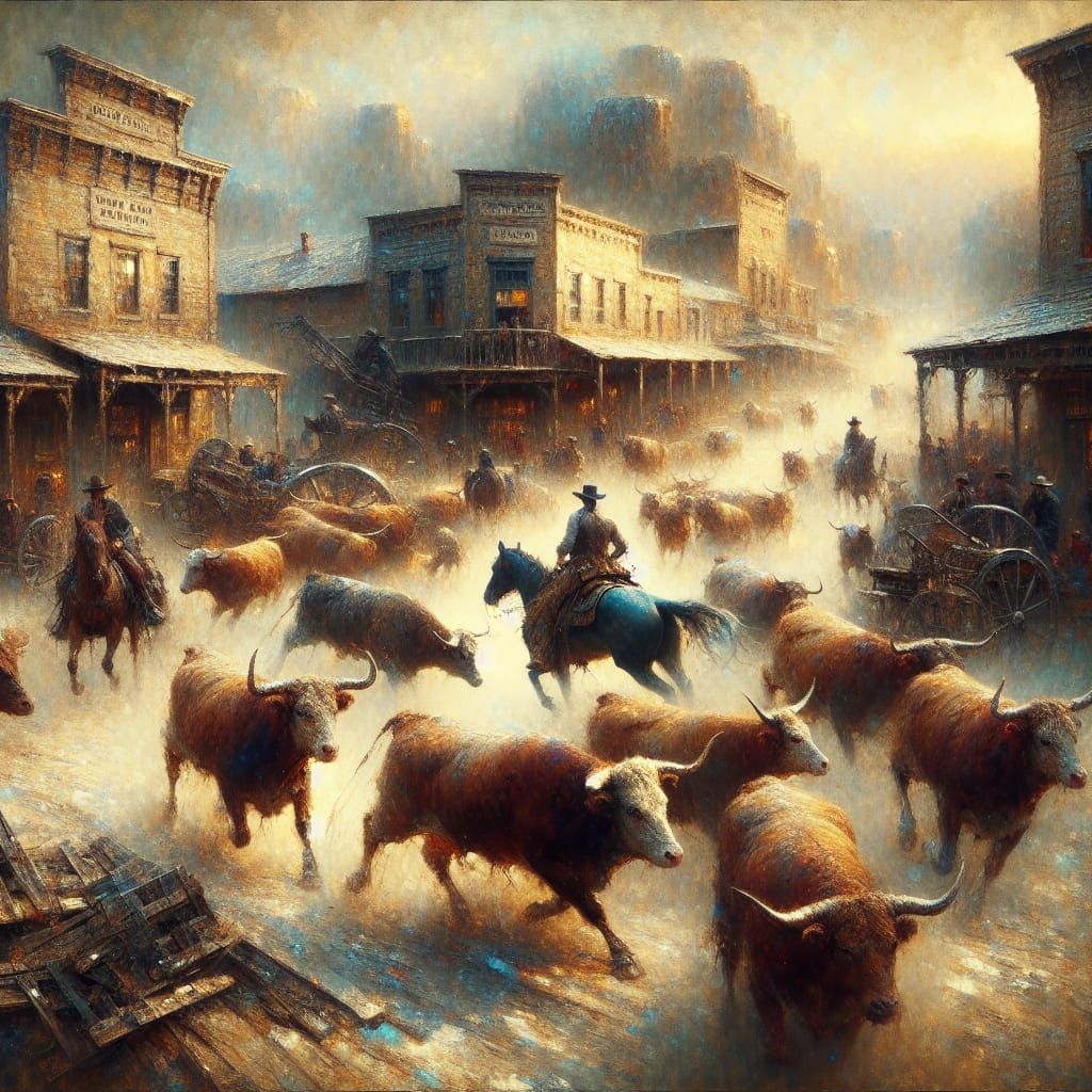 Running amok - AI Generated Artwork - NightCafe Creator