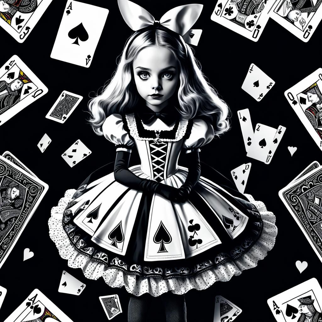 The Spade Queen in the Club Court - AI Generated Artwork - NightCafe ...