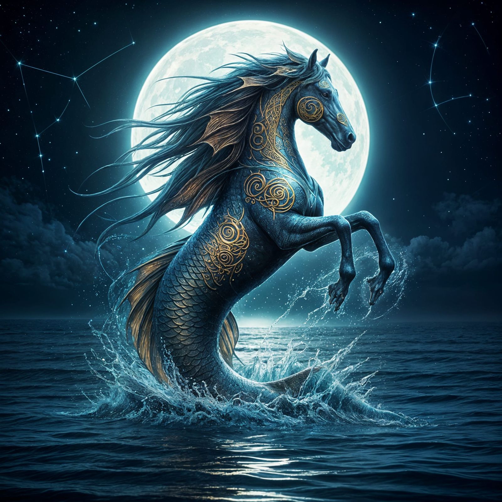 Celtic Kelpie - Daily challenge #750 - NightCafe