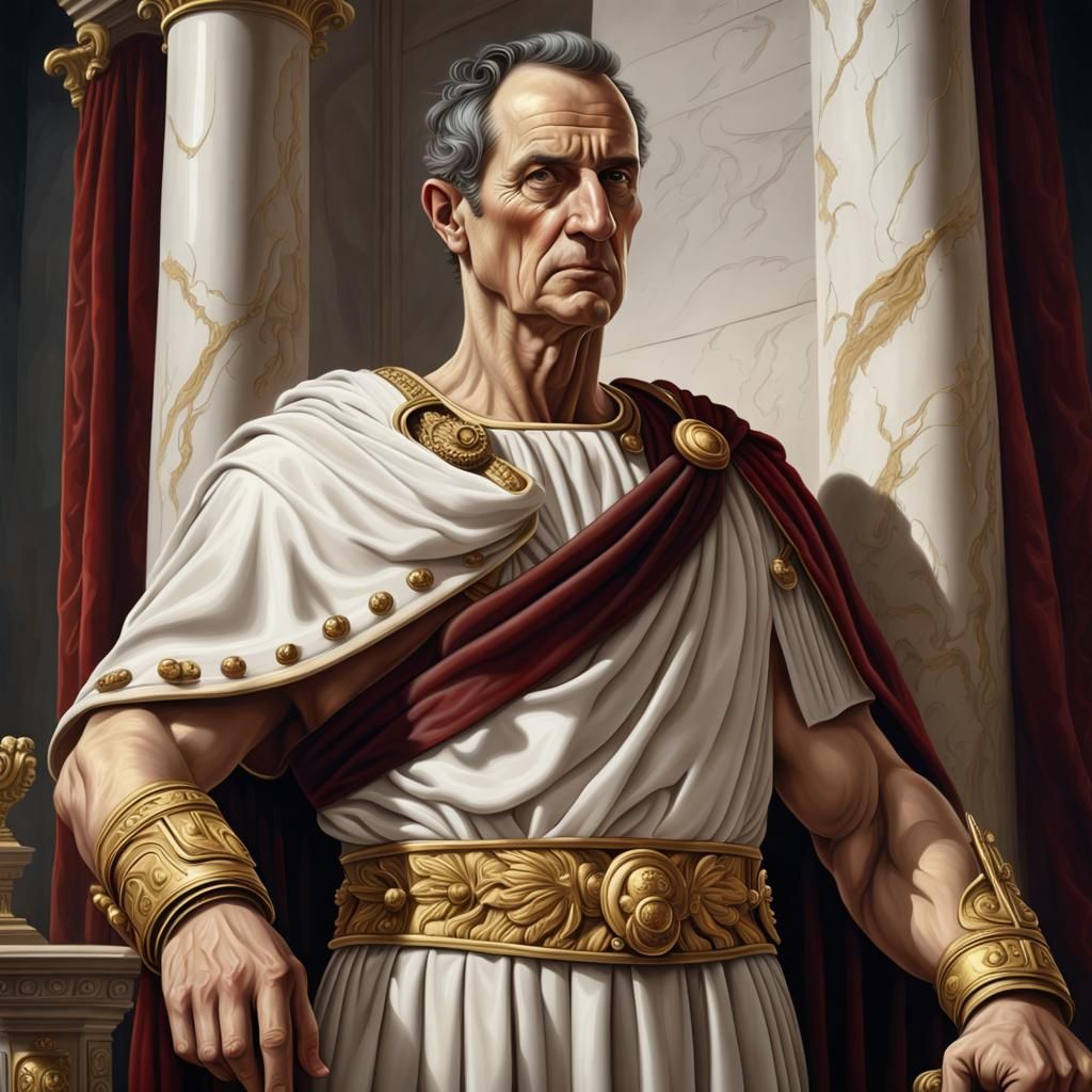 Emperor Caesar - AI Generated Artwork - NightCafe Creator