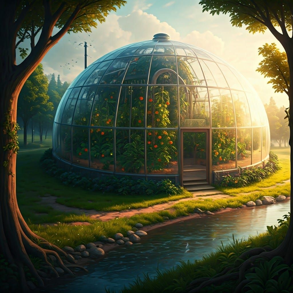 solarpunk house - solarpunk house