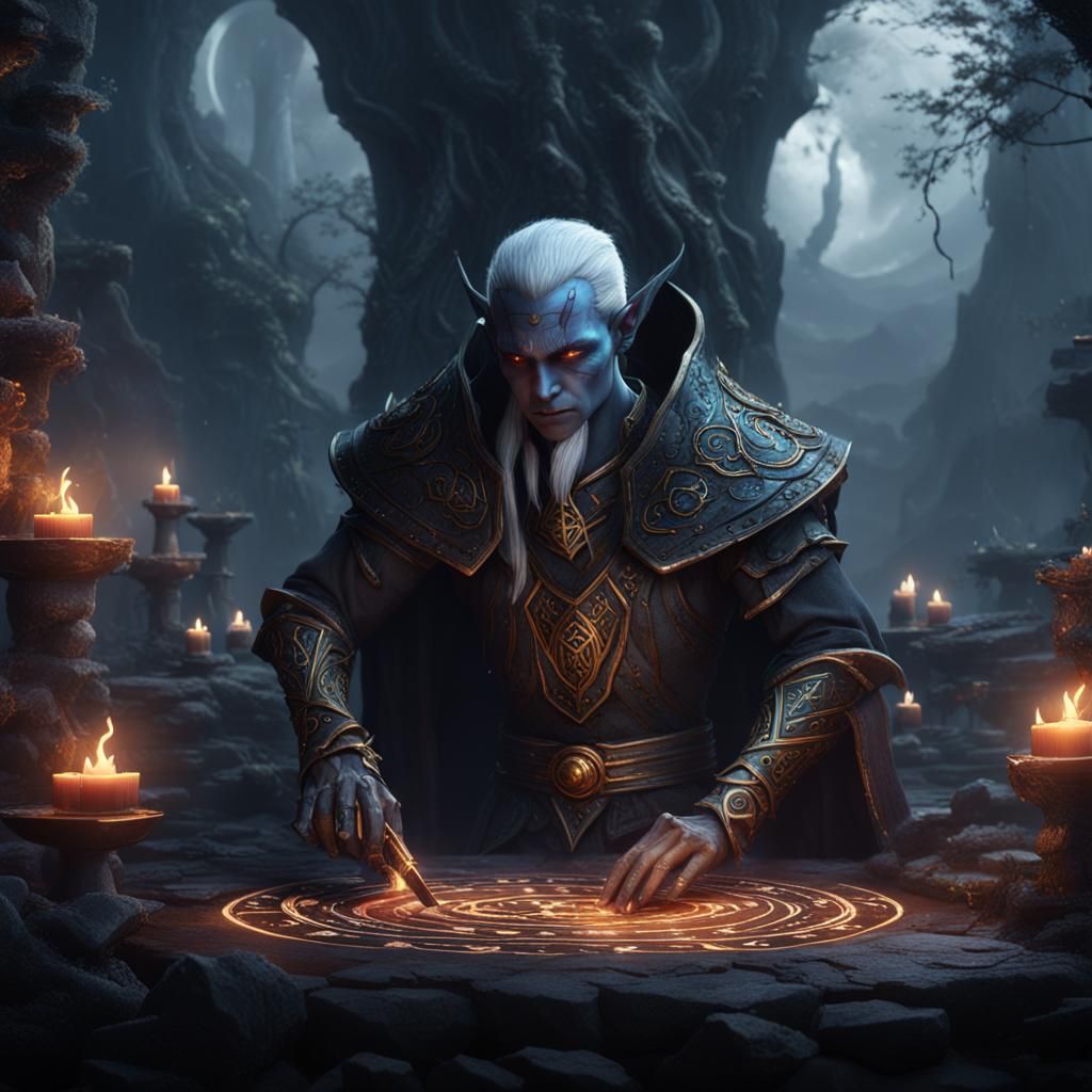 Dark Runes - AI Generated Artwork - NightCafe Creator