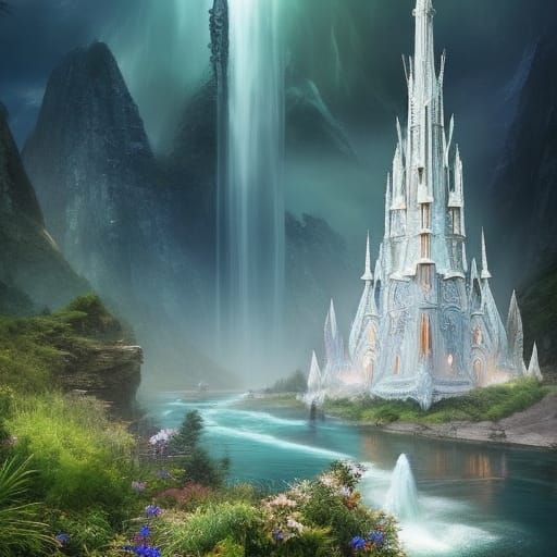 Elf Tower - AI Generated Artwork - NightCafe Creator