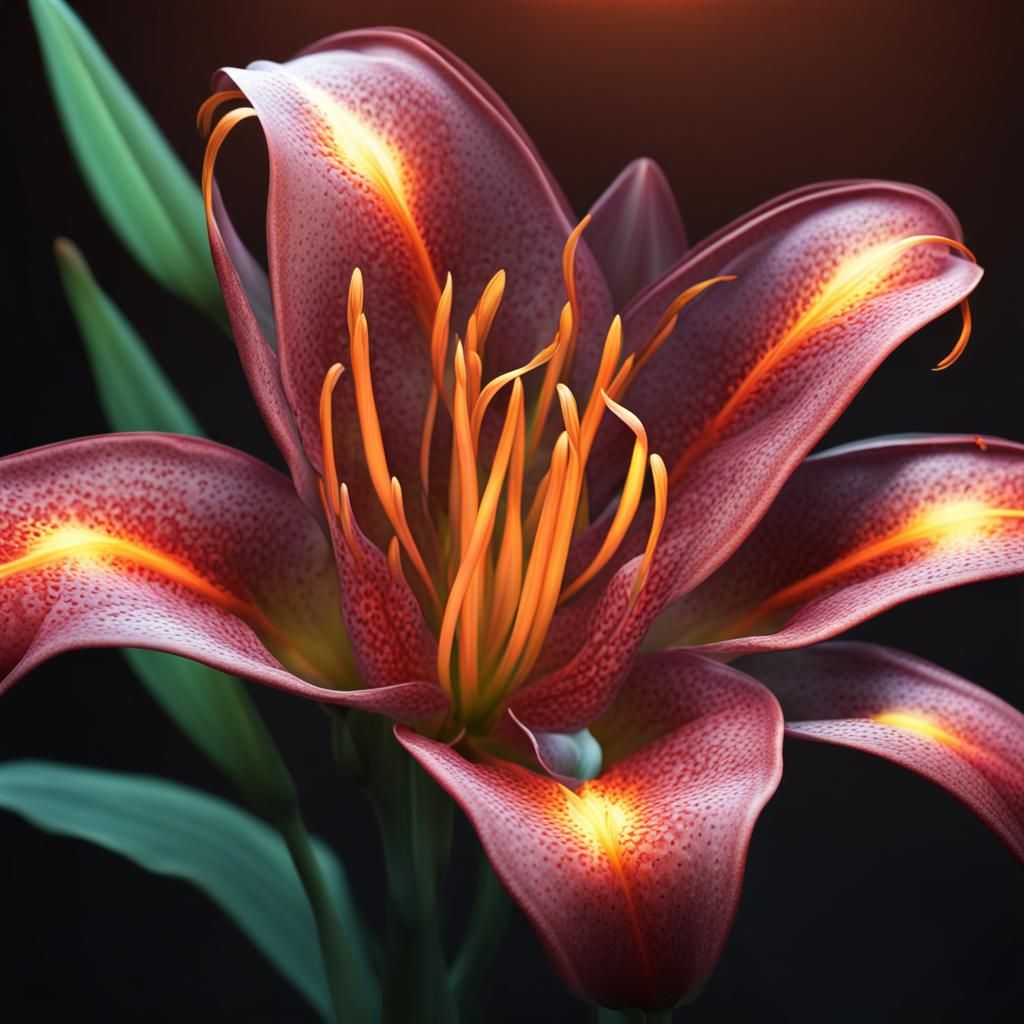 Lily - AI Generated Artwork - NightCafe Creator