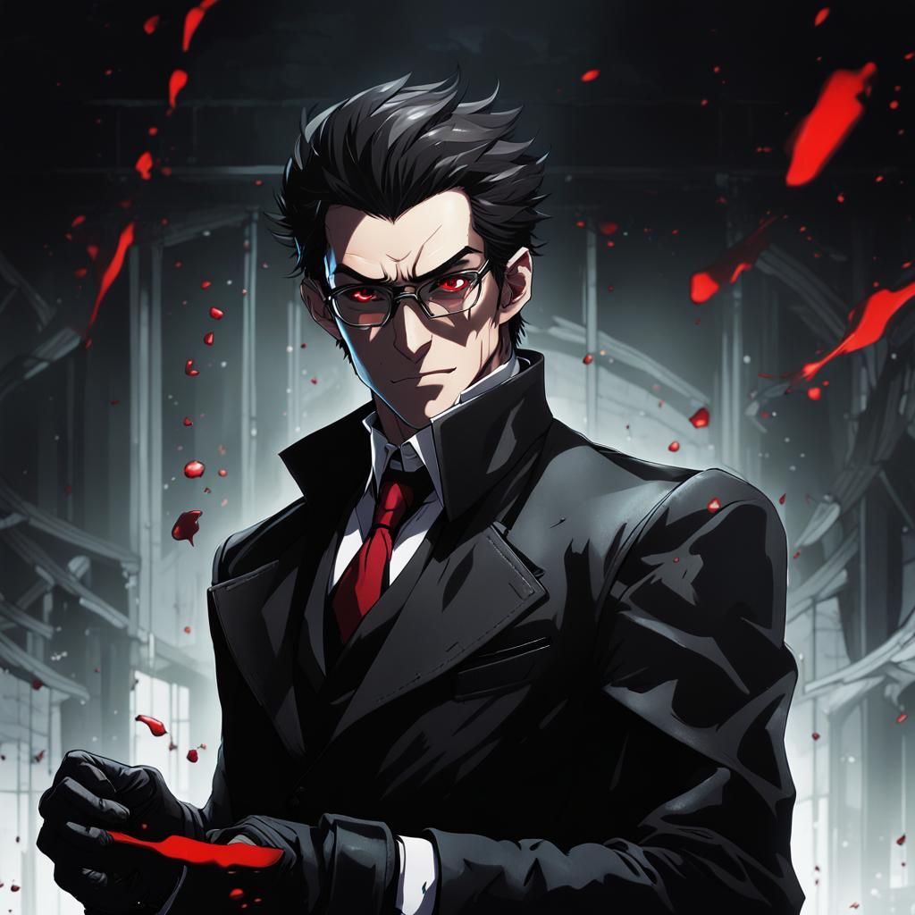 Sinister villain. - AI Generated Artwork - NightCafe Creator