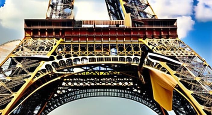 Builders of the Eiffel Tower. Daguerrotypia - AI Generated Artwork ...