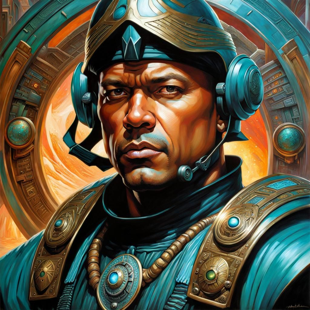 Stargate characters (retro) - AI Generated Artwork - NightCafe Creator