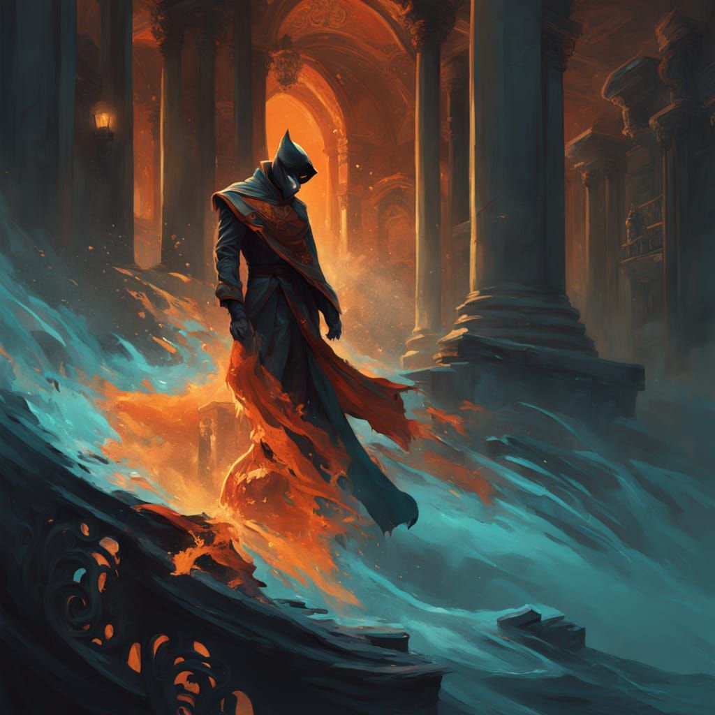 mysterious masked man - Ethereal Opera Phantom Emerges from ...