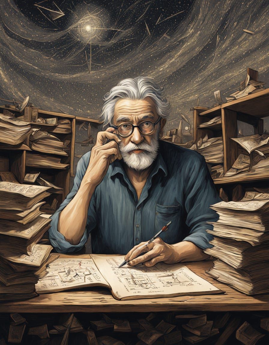 An old mathematician - A Mathematician Lost in Cosmic Contem...