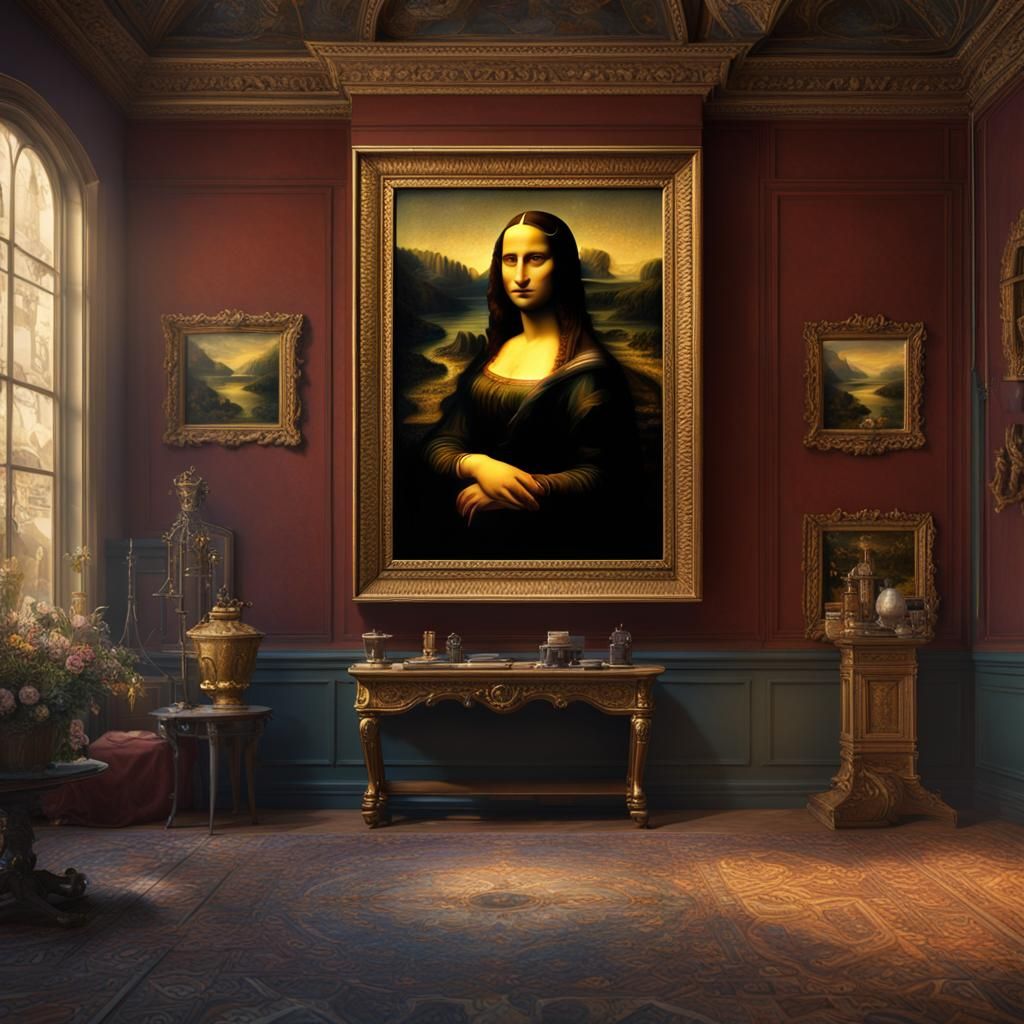 Mona lisa - AI Generated Artwork - NightCafe Creator