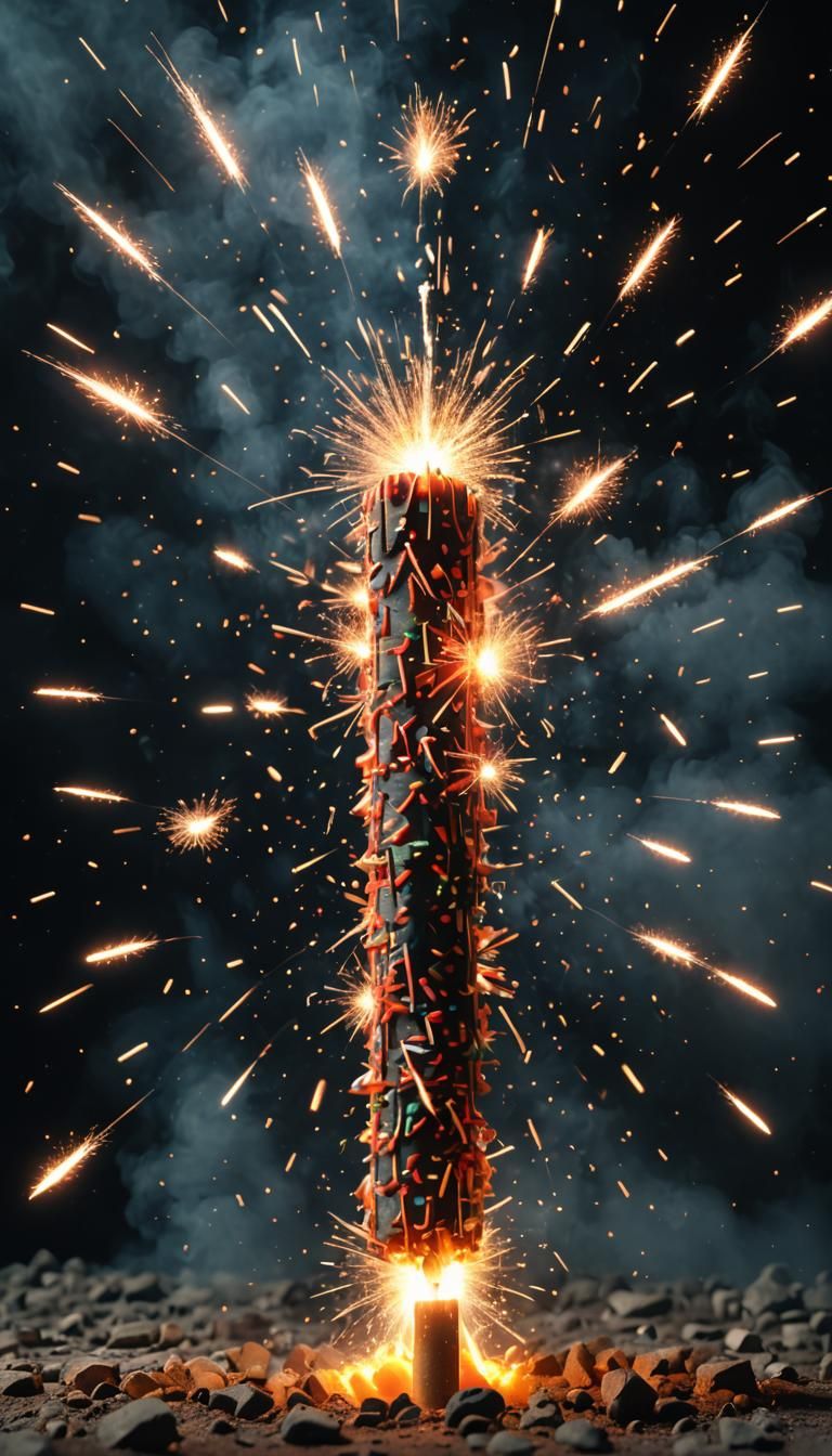 firecracker - AI Generated Artwork - NightCafe Creator