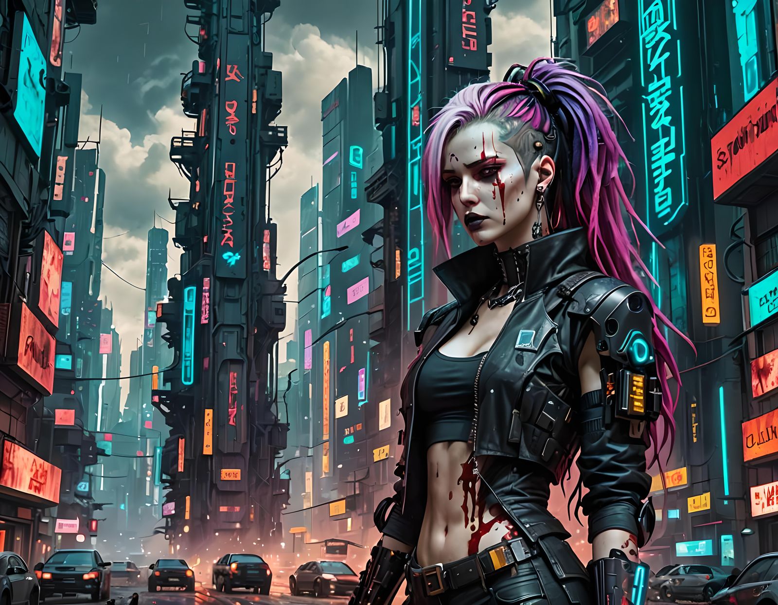 Night City - AI Generated Artwork - NightCafe Creator