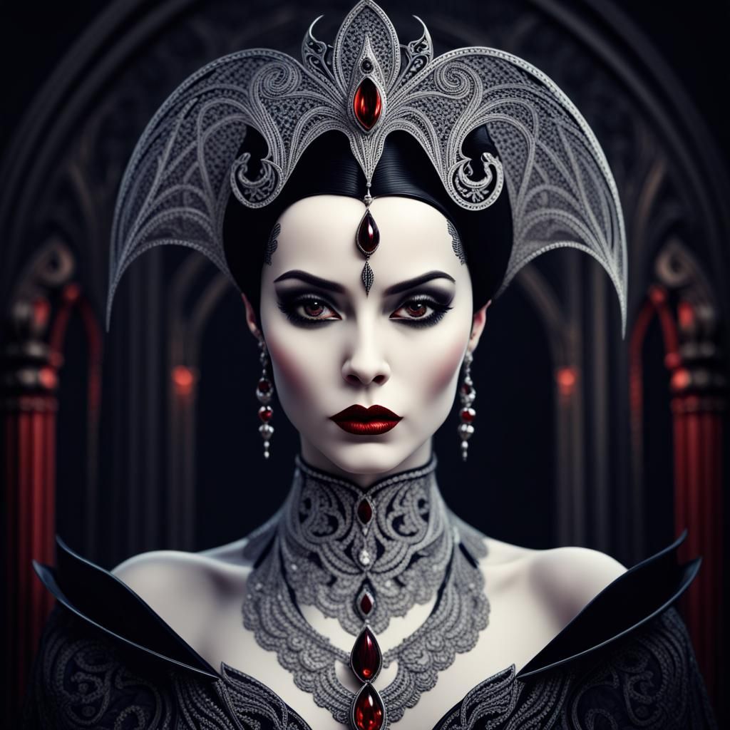 vampire lady - AI Generated Artwork - NightCafe Creator