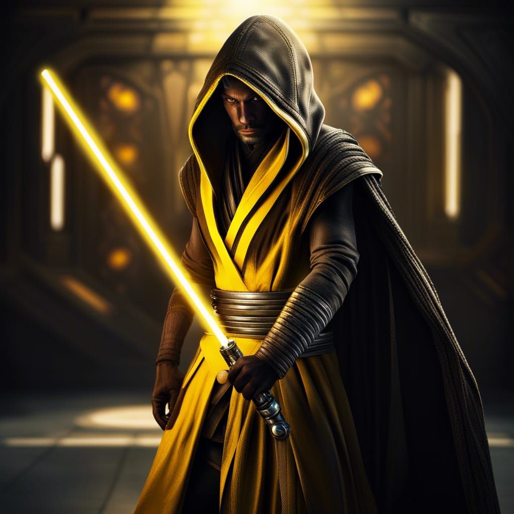 Jedi Knight - AI Generated Artwork - NightCafe Creator