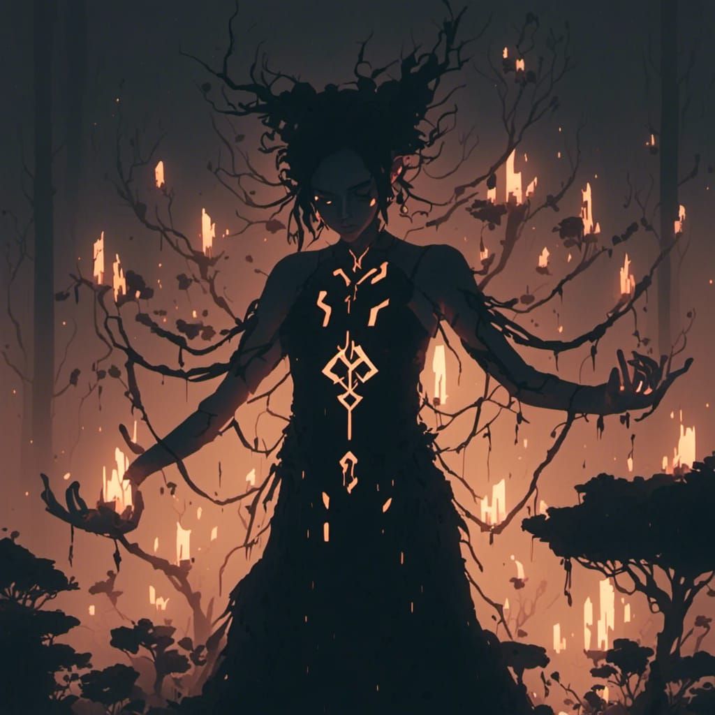 Ritual Complete, by Atey Ghailan - AI Generated Artwork - NightCafe Creator