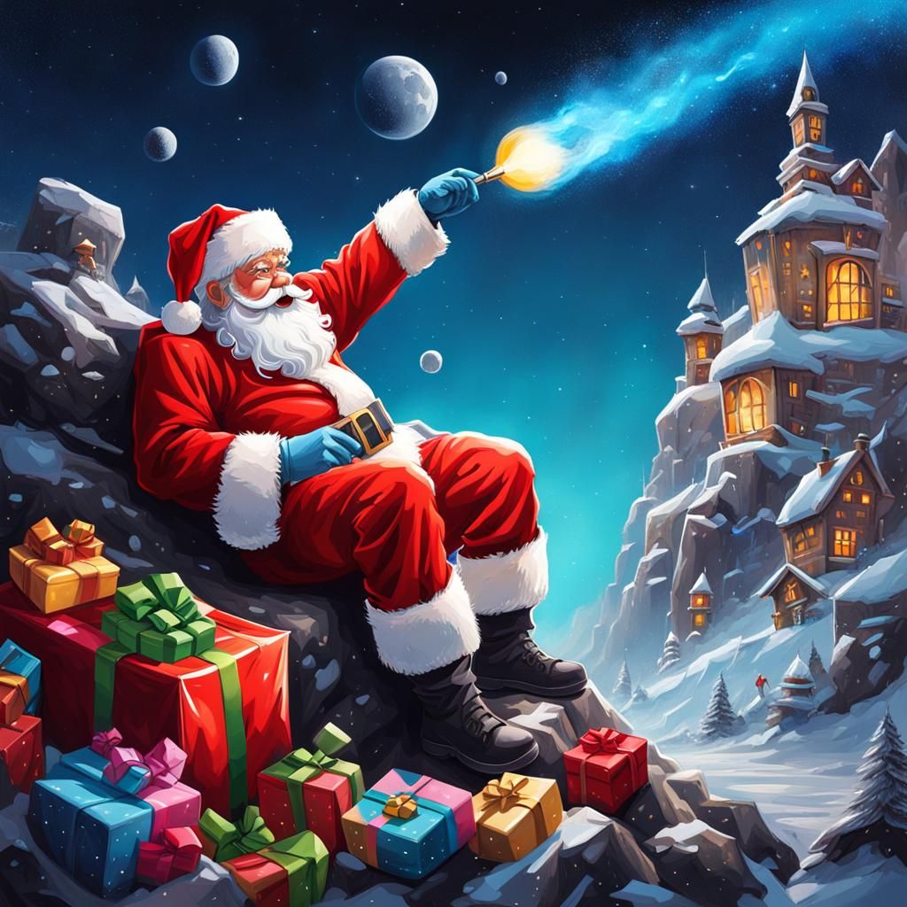 Santa Claus - AI Generated Artwork - NightCafe Creator