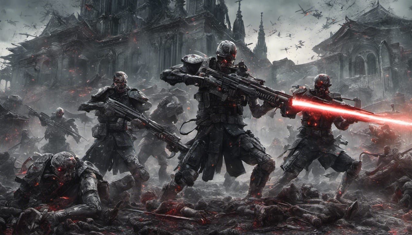 THE TERMINATOR WARS: AN IRRESISTIBLE FORCE - AI Generated Artwork ...