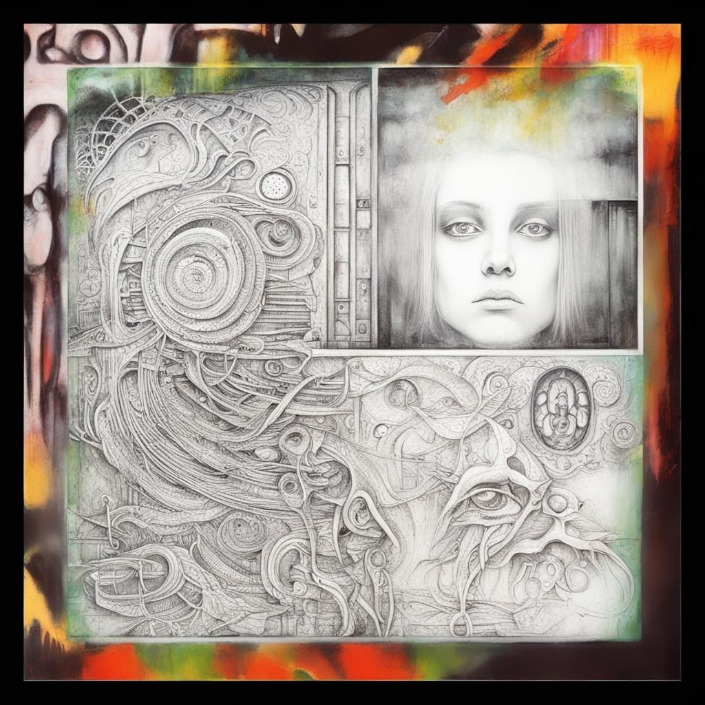 graffiti gothic art hyperdetailed graffiti gothic art hyperdetailed H.R. Giger - AI Generated ...