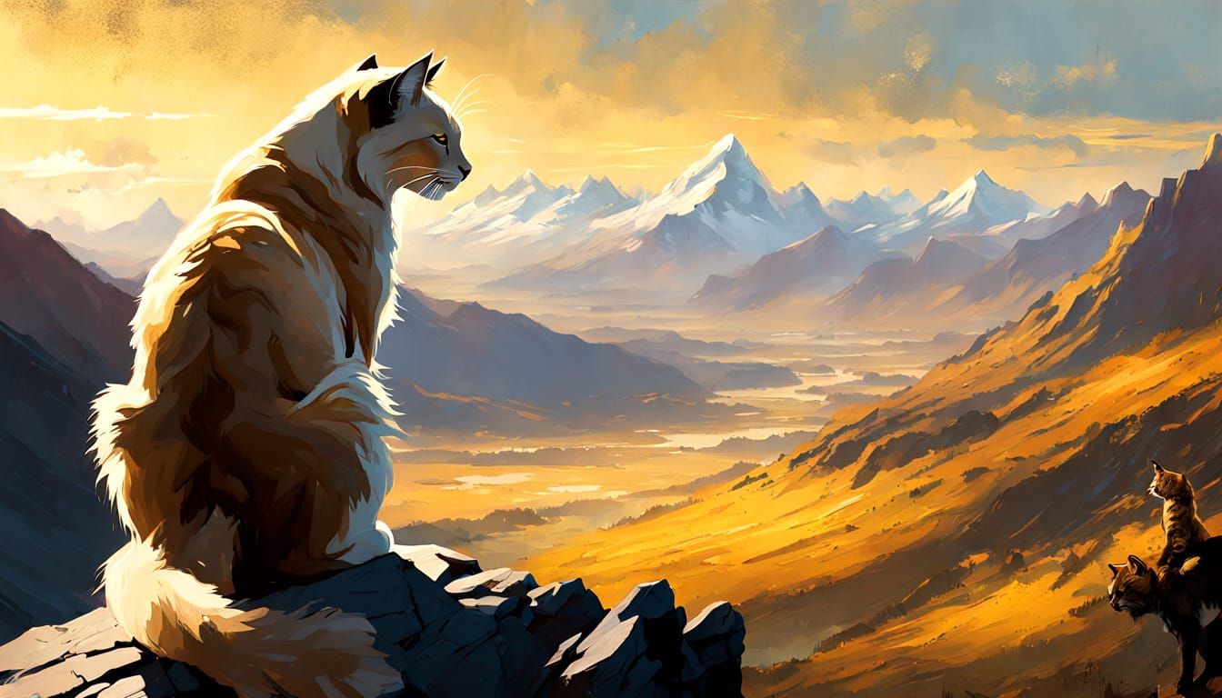 Wildcat at Sunset - Wildcat at Sunset