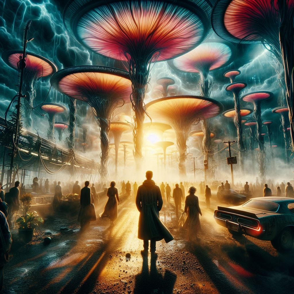 The Movie Project : The Day of the Triffids - AI Generated Artwork ...