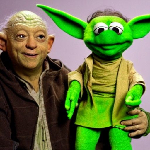 Yoda Muppet - AI Generated Artwork - NightCafe Creator