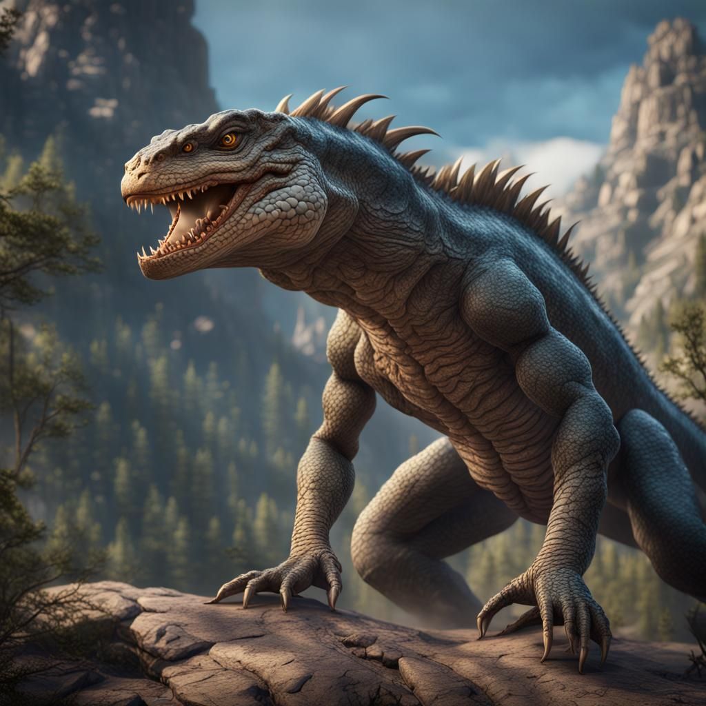 lizard - AI Generated Artwork - NightCafe Creator