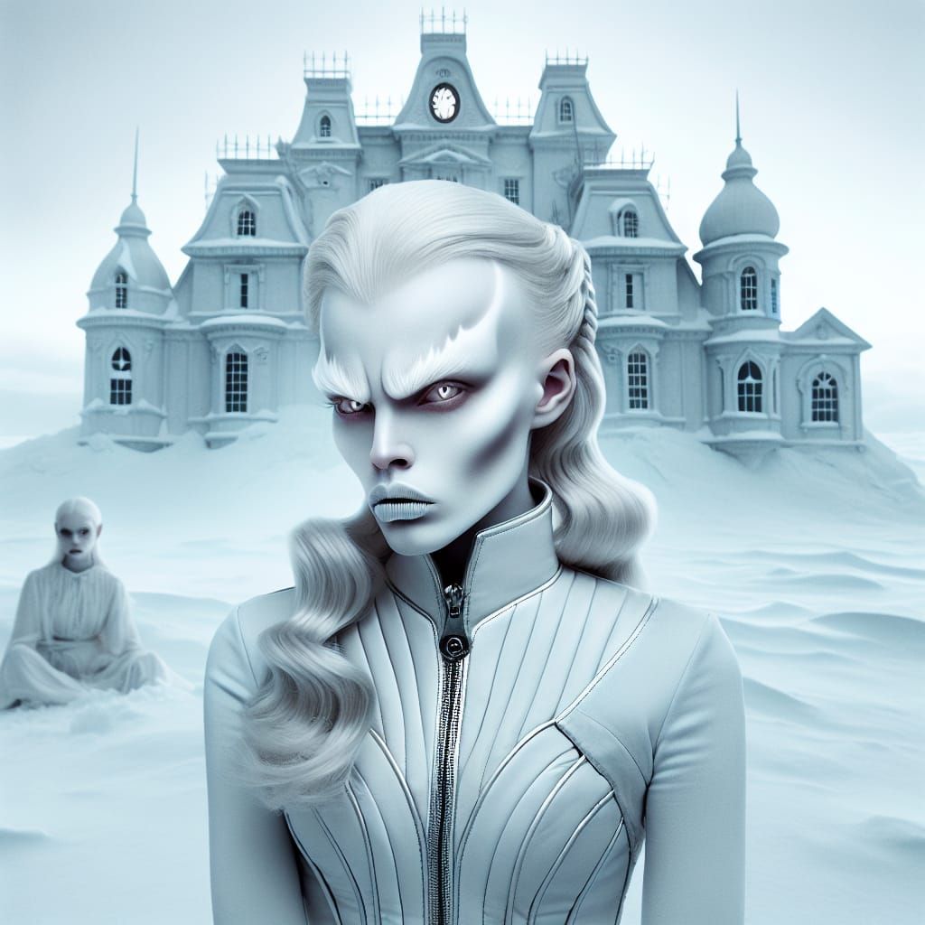 vampire in a snow world - vampire in a snow world