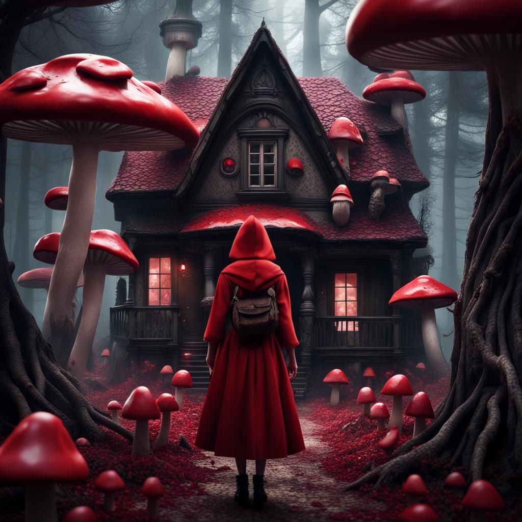 Little Red - AI Generated Artwork - NightCafe Creator