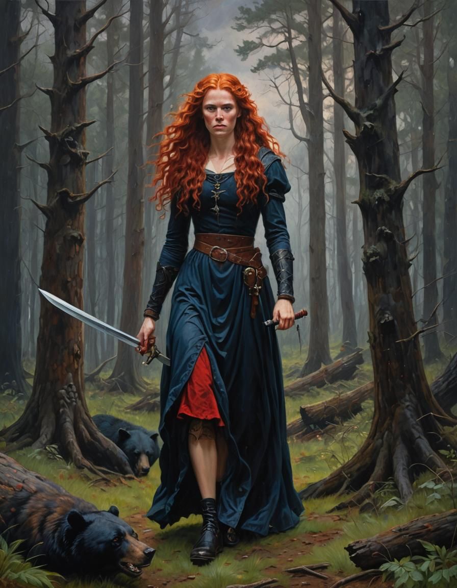 Merida - AI Generated Artwork - NightCafe Creator