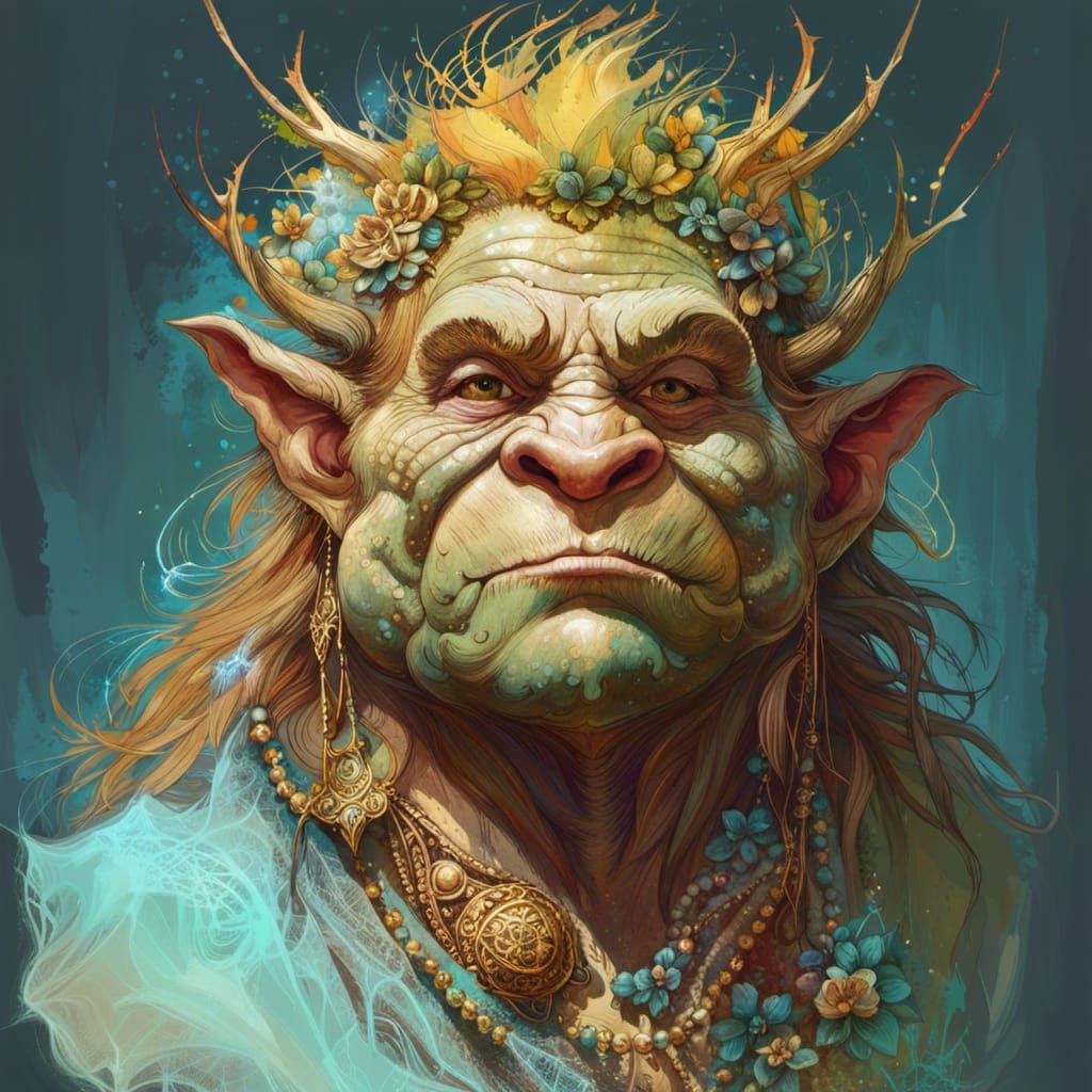 Mr. Forest Troll - AI Generated Artwork - NightCafe Creator