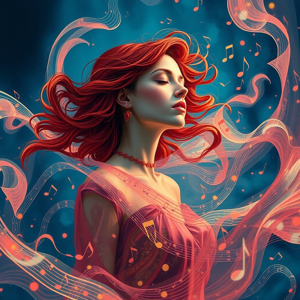 Feel the Flow - Dreams in Vibrant Hues: A Fantastical Musica...