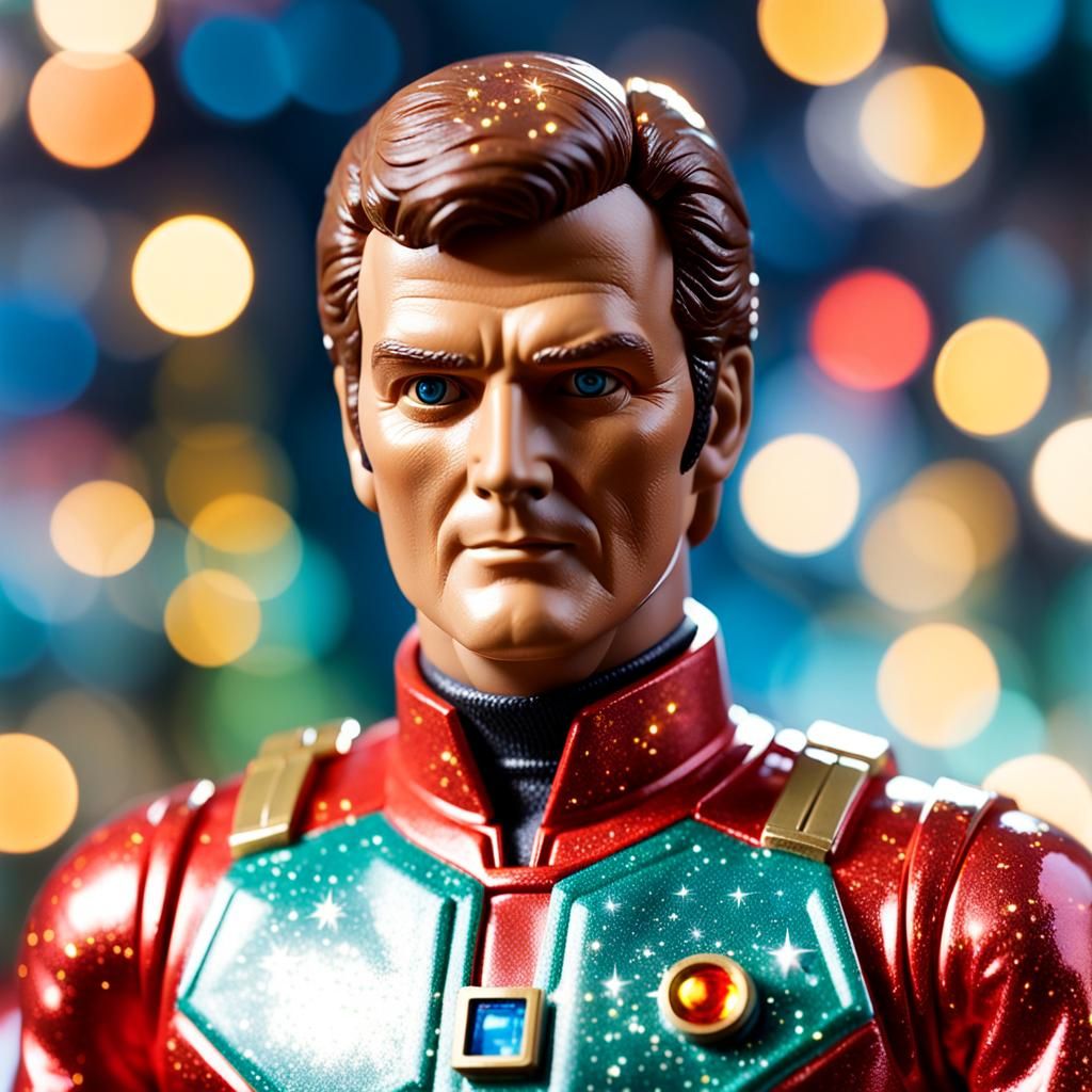Bionic Man Action Figure - AI Generated Artwork - NightCafe Creator