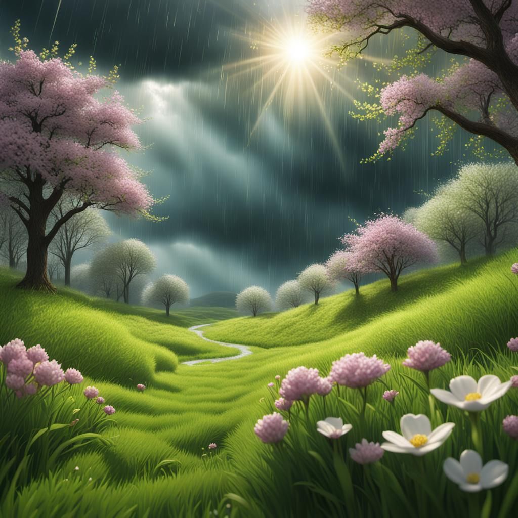 Spring time - AI Generated Artwork - NightCafe Creator