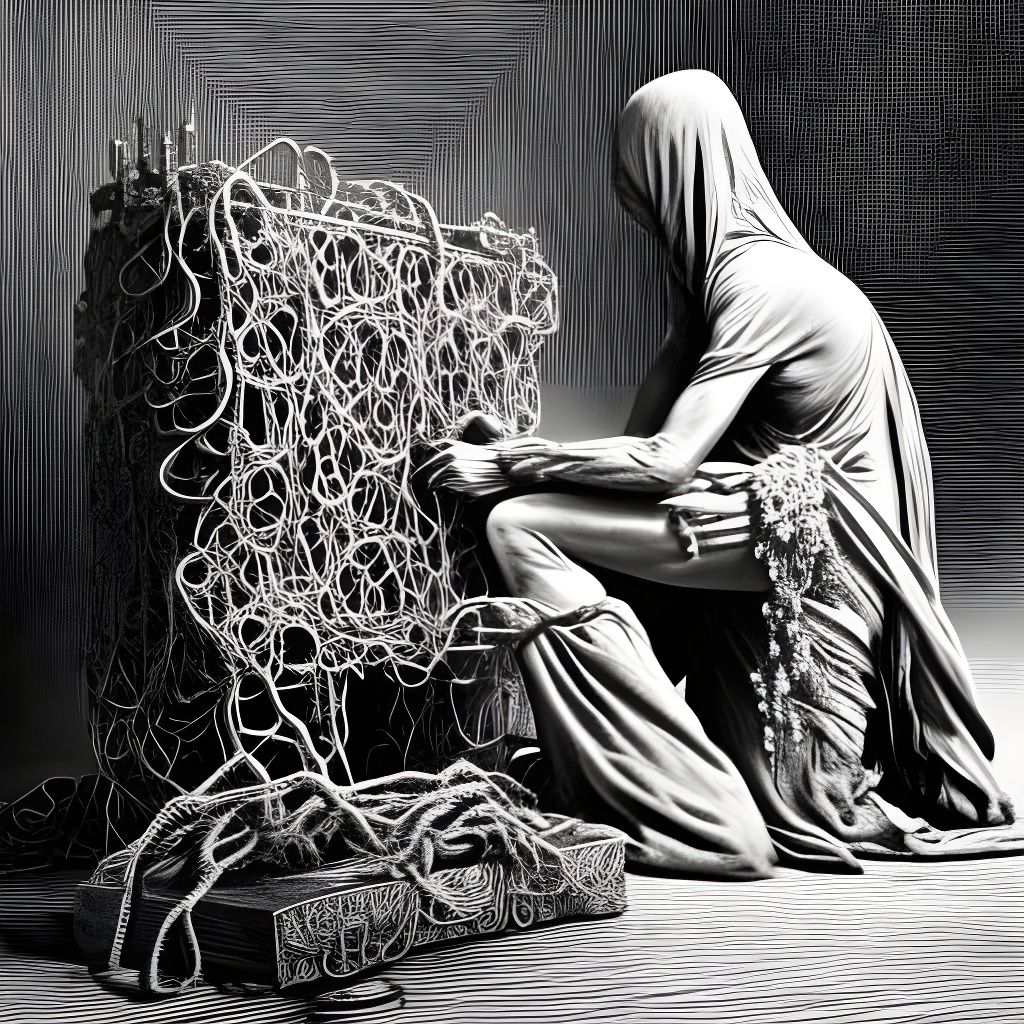 Ancient encoding - AI Generated Artwork - NightCafe Creator