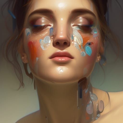 blurred colours - AI Generated Artwork - NightCafe Creator