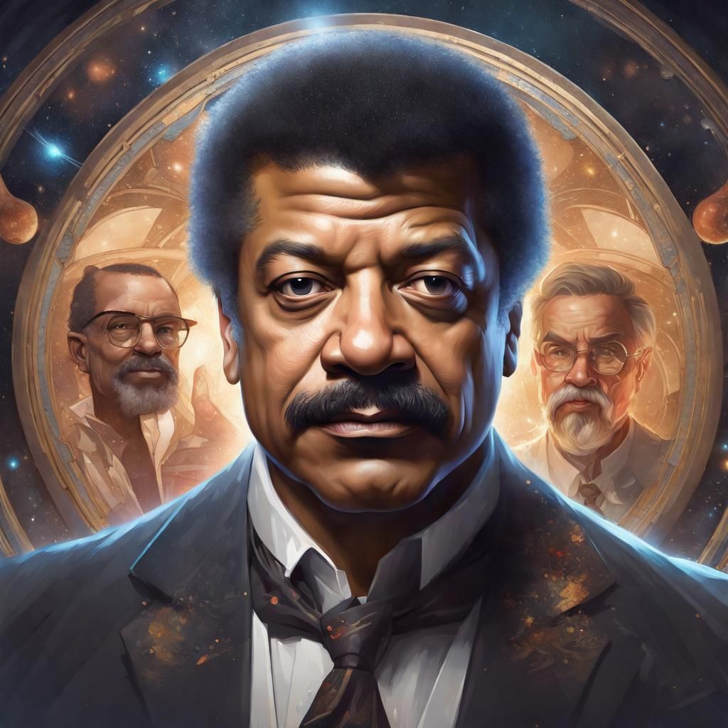Neil deGrasse Tyson - AI Generated Artwork - NightCafe Creator