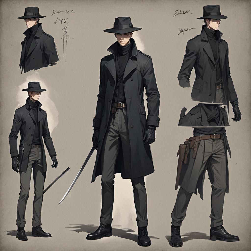 Jack -A male Kindred -He is 185 cm height tall -He wears a dark neck ...