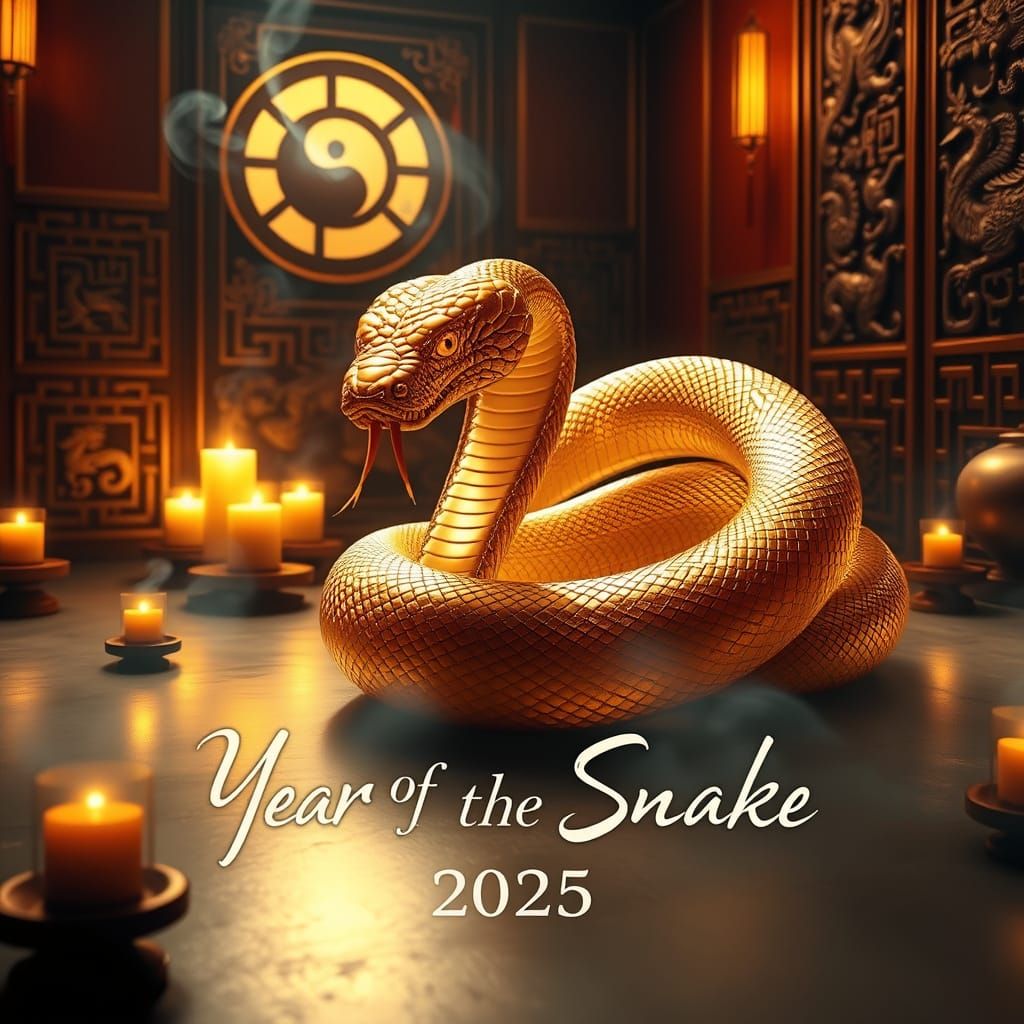 Year of the Snake 2025: The Golden Serpent’s Wisdom